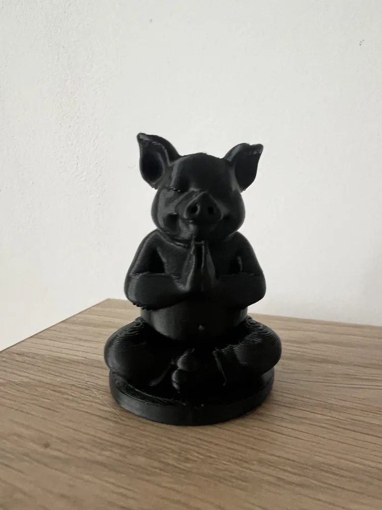 Zen Pig by TheoJustineMakerWorld: Download Free 3D Models