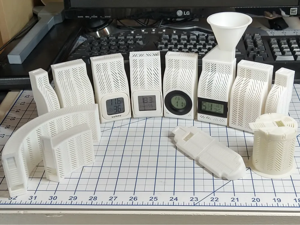 AMS Dry Pods Lrg, Sml, Hygro, Trays, & Funnel V19 by mcmaven MakerWorld ...