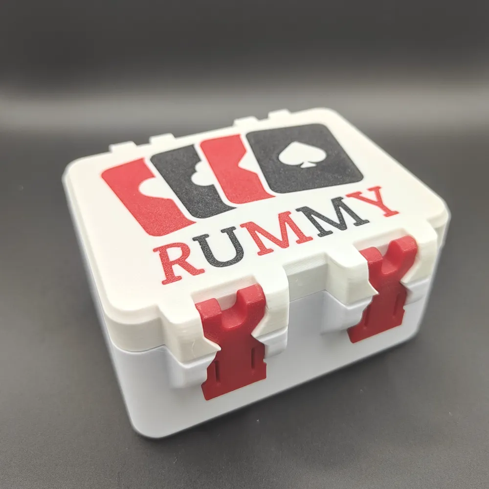 Rummy Card Box - SnapLock Remixed by mteomarch MakerWorld: Download ...