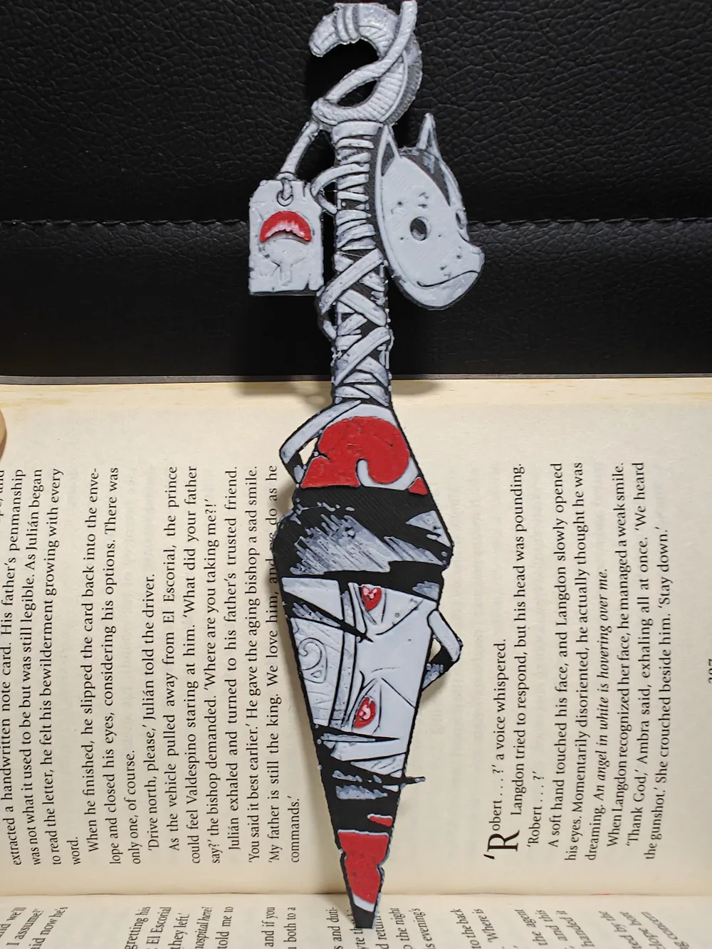 Itachi Uchiha Naruto Kunai Bookmark Wall decor by TheHueforgeLady ...