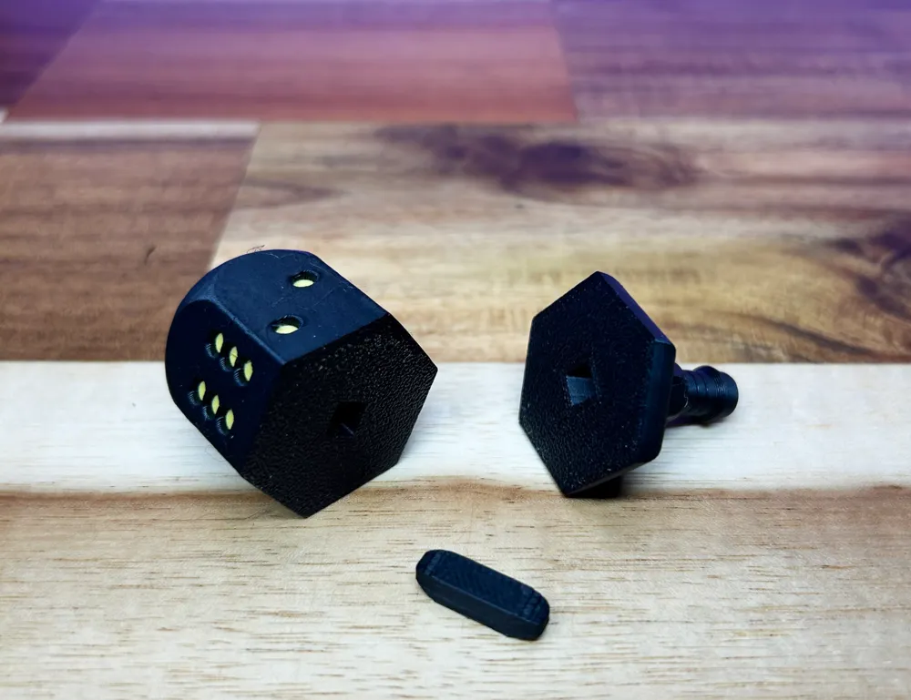 Spinning Top Dice - 4 Styles by RustyTractor - MakerWorld