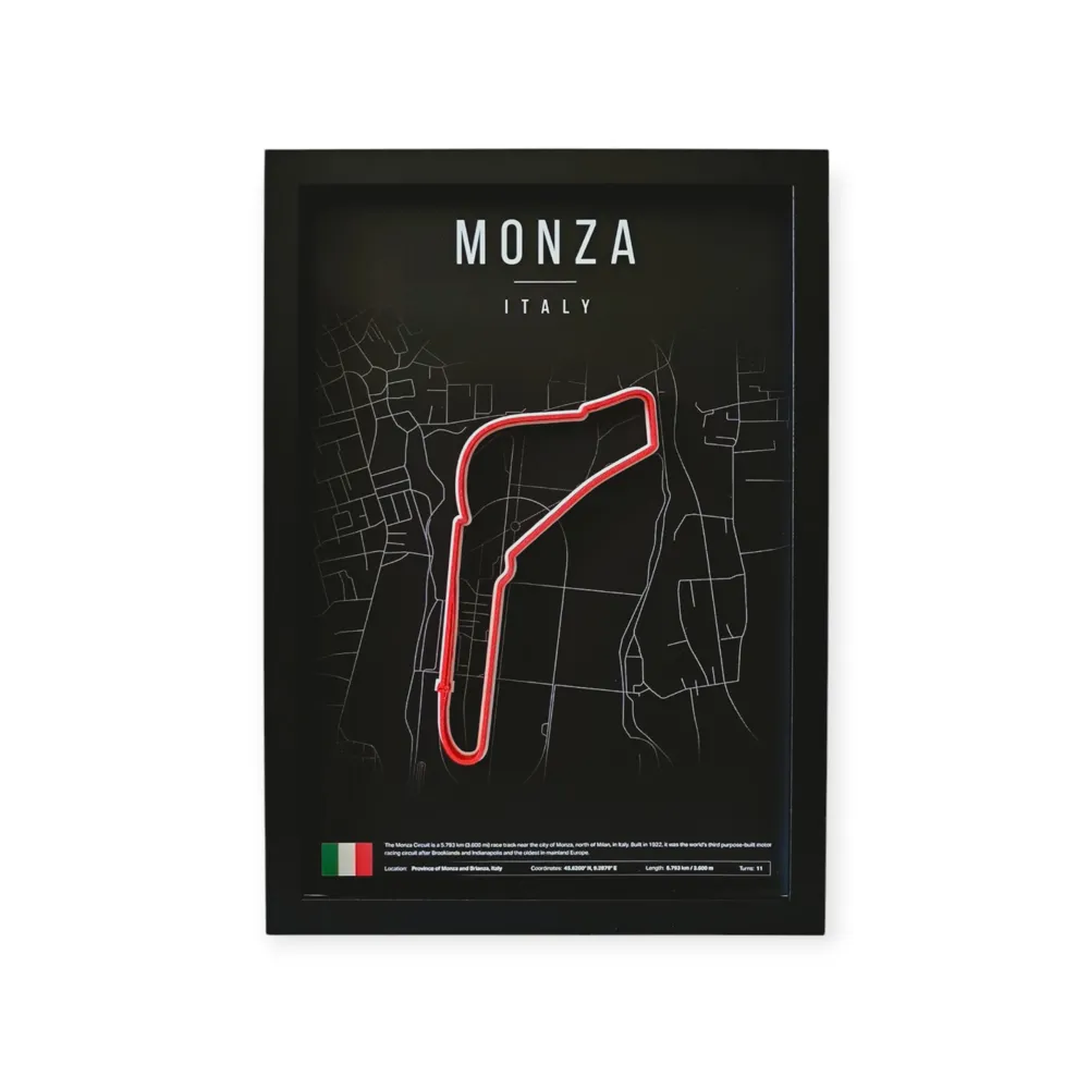 Monza Tracks in Relief by Criativo 3D By Ricardo Rodrigues - MakerWorld