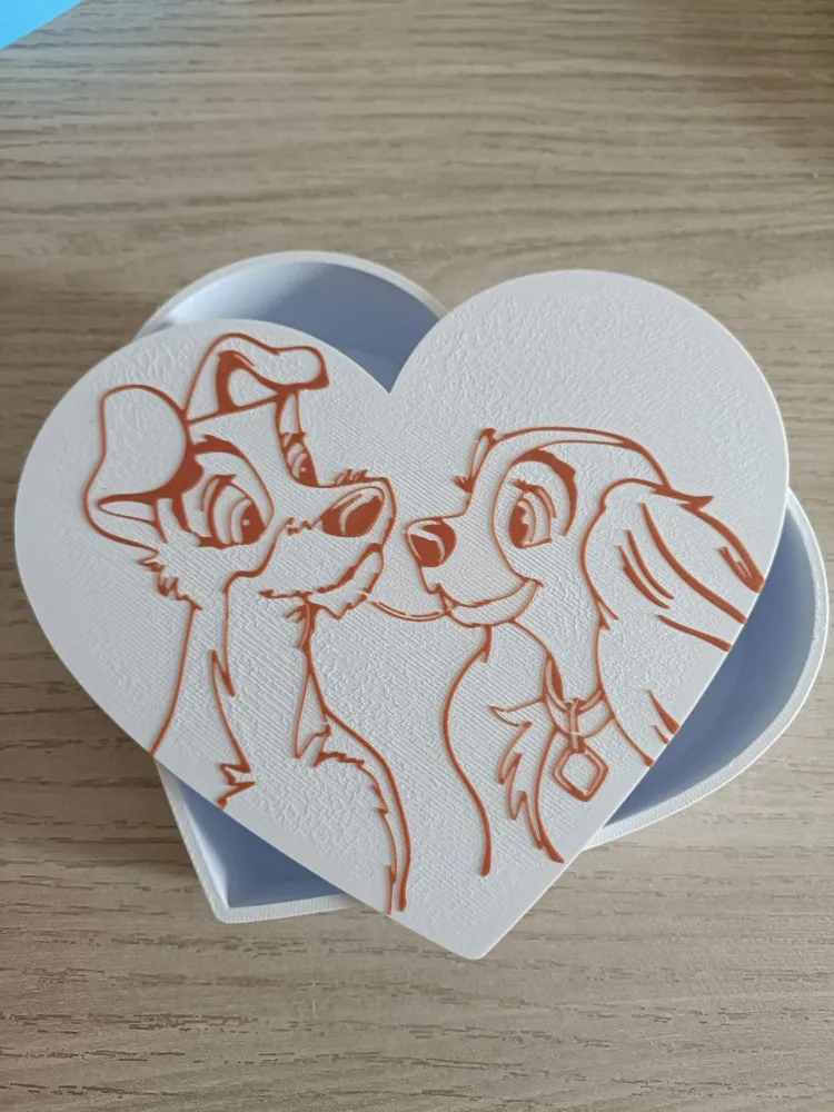 Valentine's heart box - Free 3D Print Model - MakerWorld