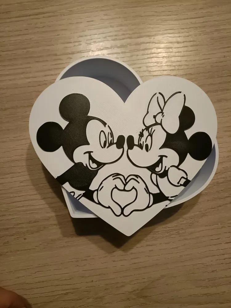 Valentine's heart box - Free 3D Print Model - MakerWorld