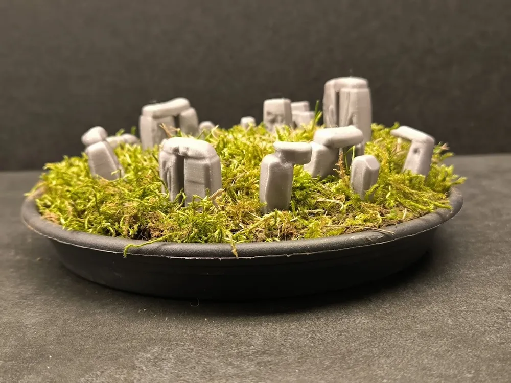 Ancient Stone Circle - Free 3D Print Model - MakerWorld