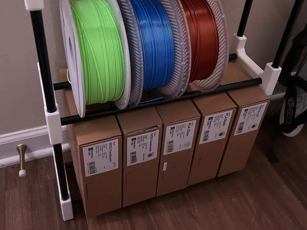 Free Standing Filament Shelf by Swe11s - MakerWorld