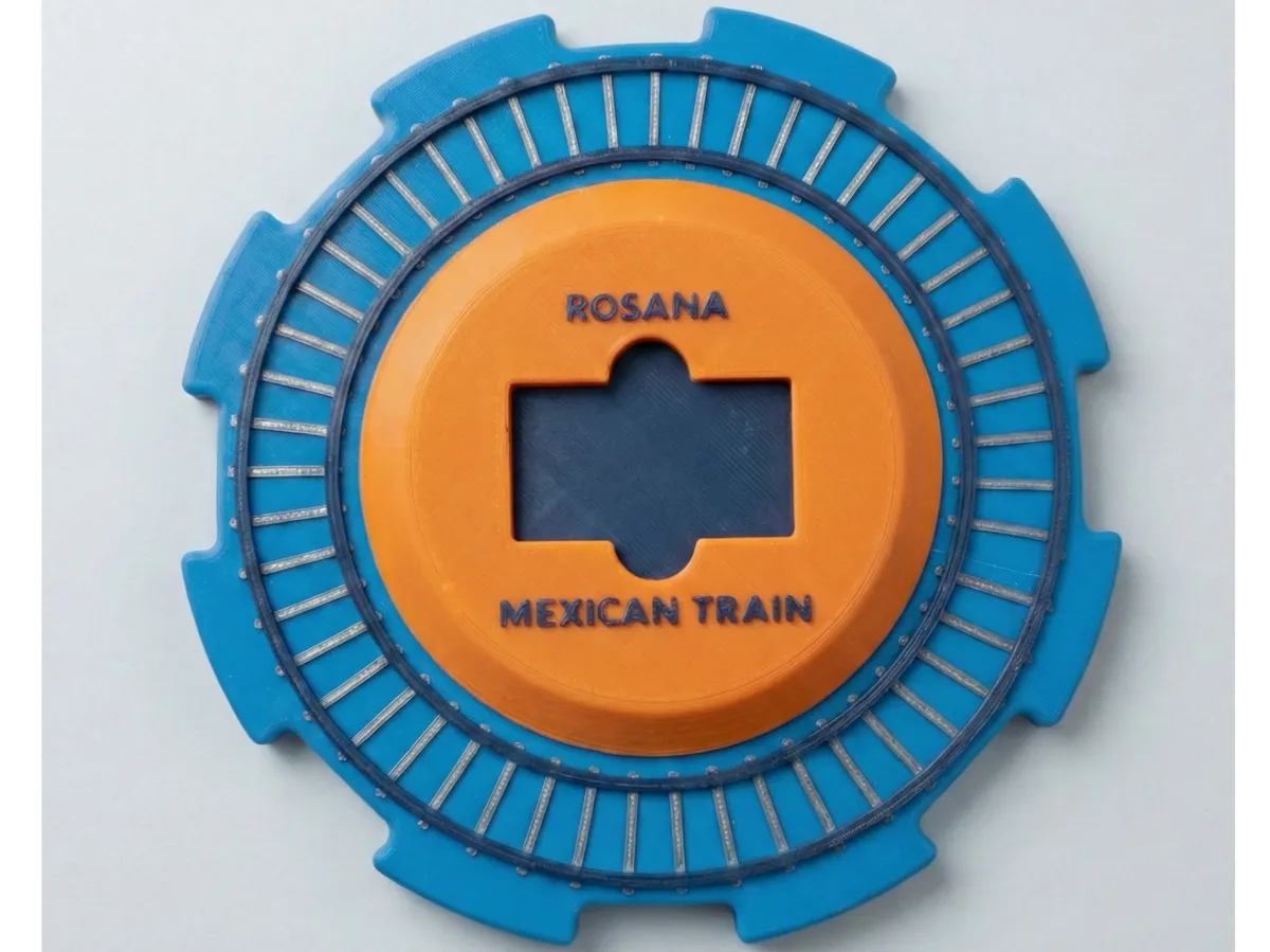 Mexican Train Hub - Free 3D Print Model - MakerWorld