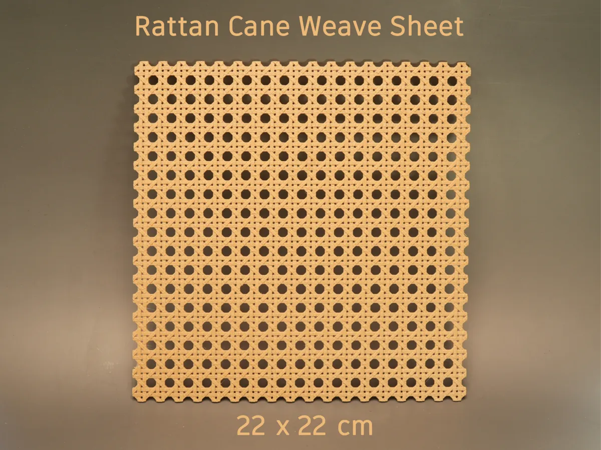 Printable Rattan Cane Weave Sheet (220x220mm) - Free 3D Print Model ...