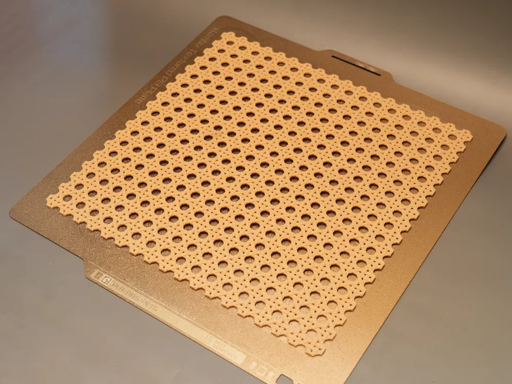 Printable Rattan Cane Weave Sheet (220x220mm) - Free 3D Print Model ...