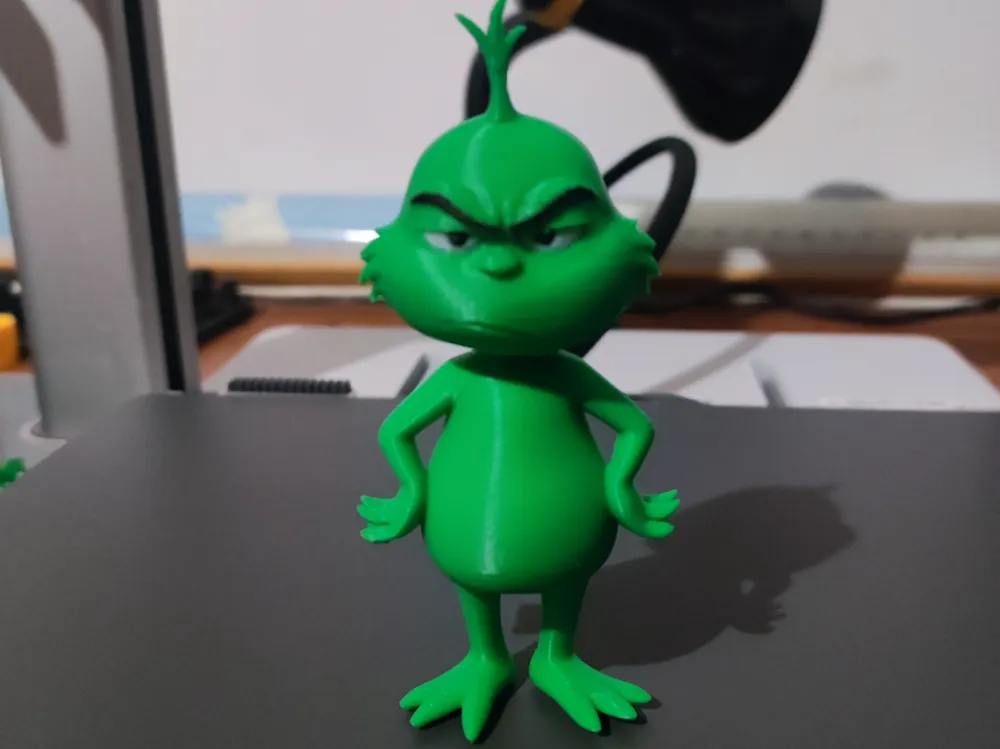 Grumpy Grinch - Free 3D Print Model - MakerWorld