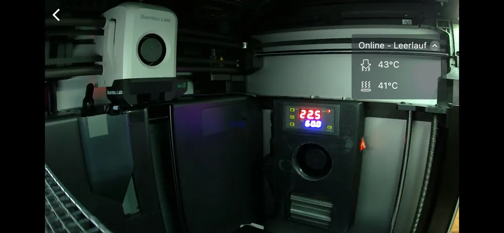 Bambu Lab Chamber Heater 300w 60° Build Chamber Heater by 3D-Gears ...