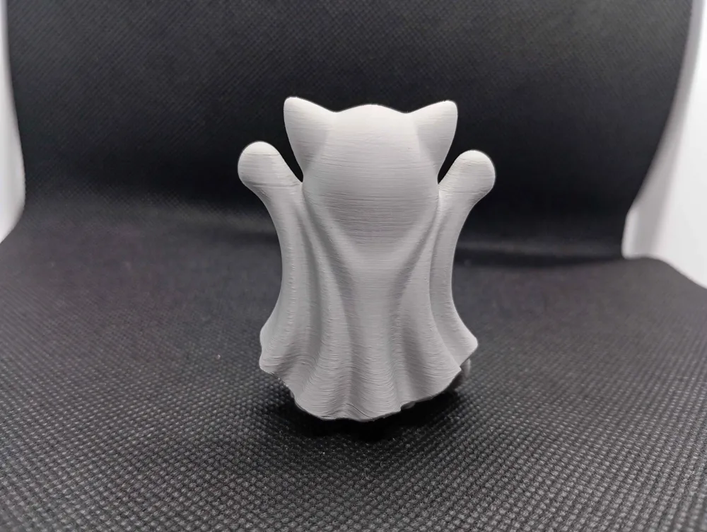 Cute Scary Cat Ghost Haunted Halloween Figure by DreamMesh MakerWorld ...