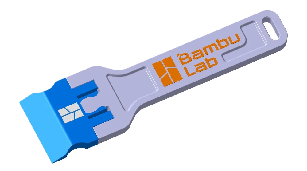 Bambu Lab 3D Printer Bed Scraper 2026 OEM Version - Free 3D Print Model ...