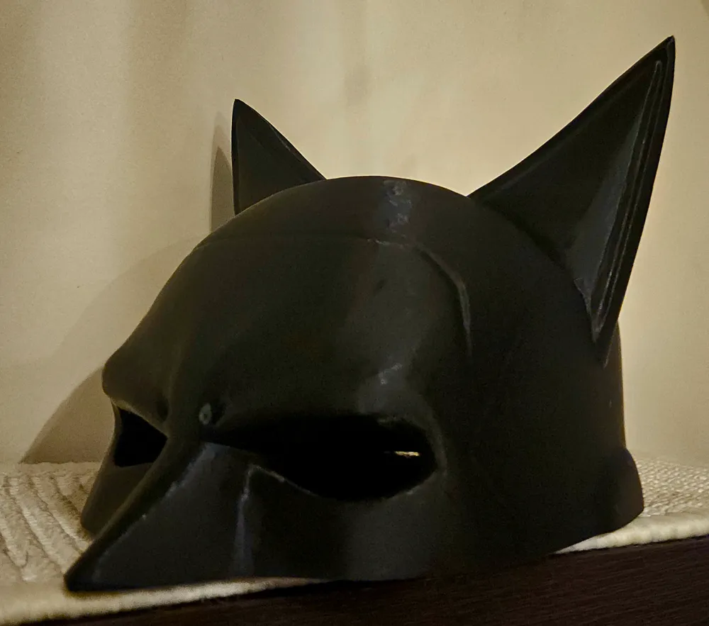 Bat-cat mask: human sized by bovineblitz MakerWorld: Download Free 3D ...