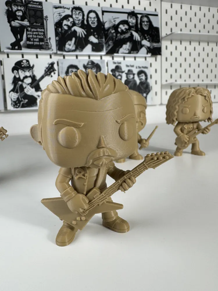 Metal-Band Chibis – Inspired by Metallica by Lemmy3DPrint MakerWorld ...