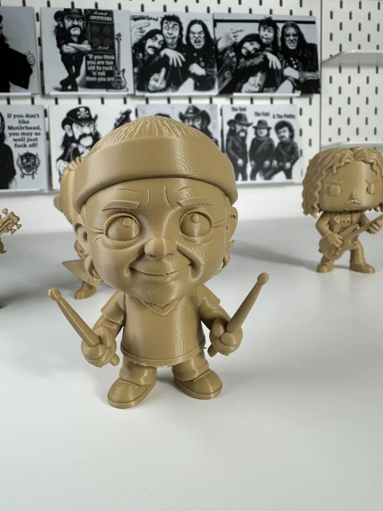 Metal-Band Chibis – Inspired by Metallica - Free 3D Print Model ...