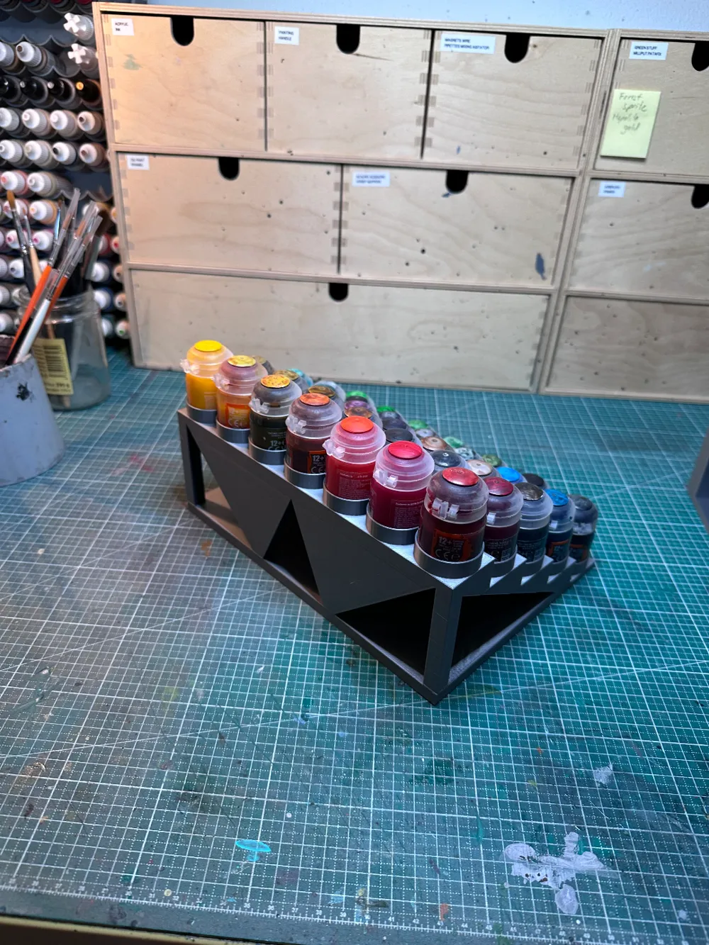 Modular Citadel Paint Rack - Fits IKEA MOPPE by kristjan.pucko ...