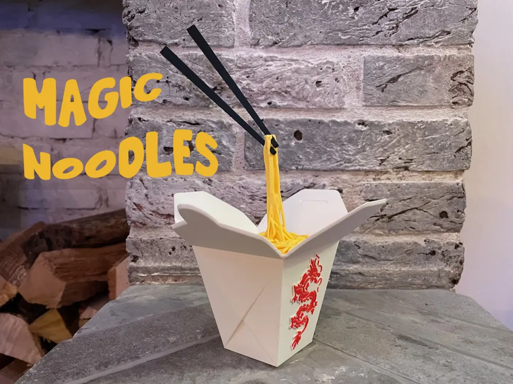 Magic Noodles! 魔术面条 by Stag 3D - MakerWorld