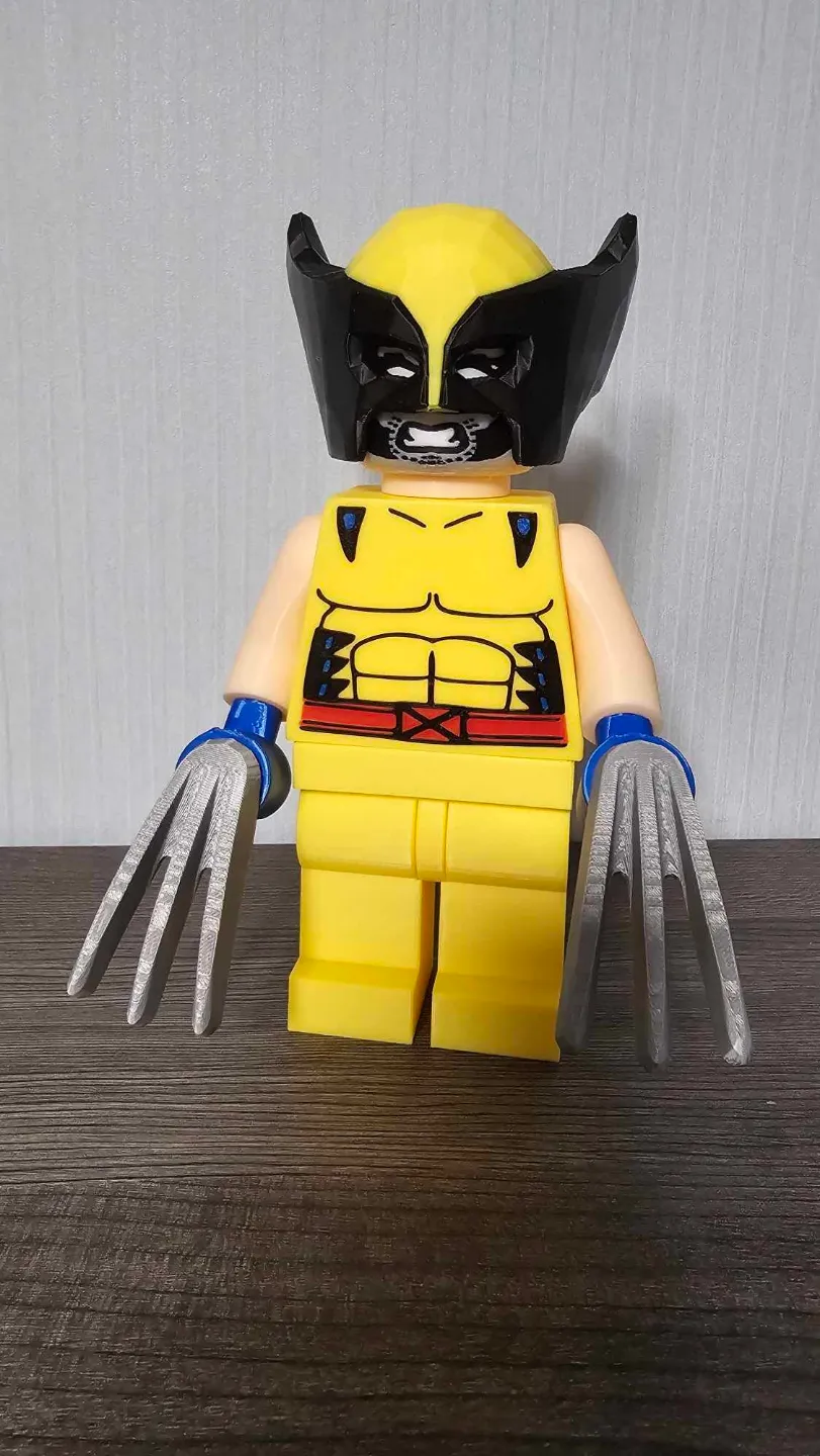 Big Brick * WOLVERINE * Super Heroes by cBoLsmUiEc - MakerWorld