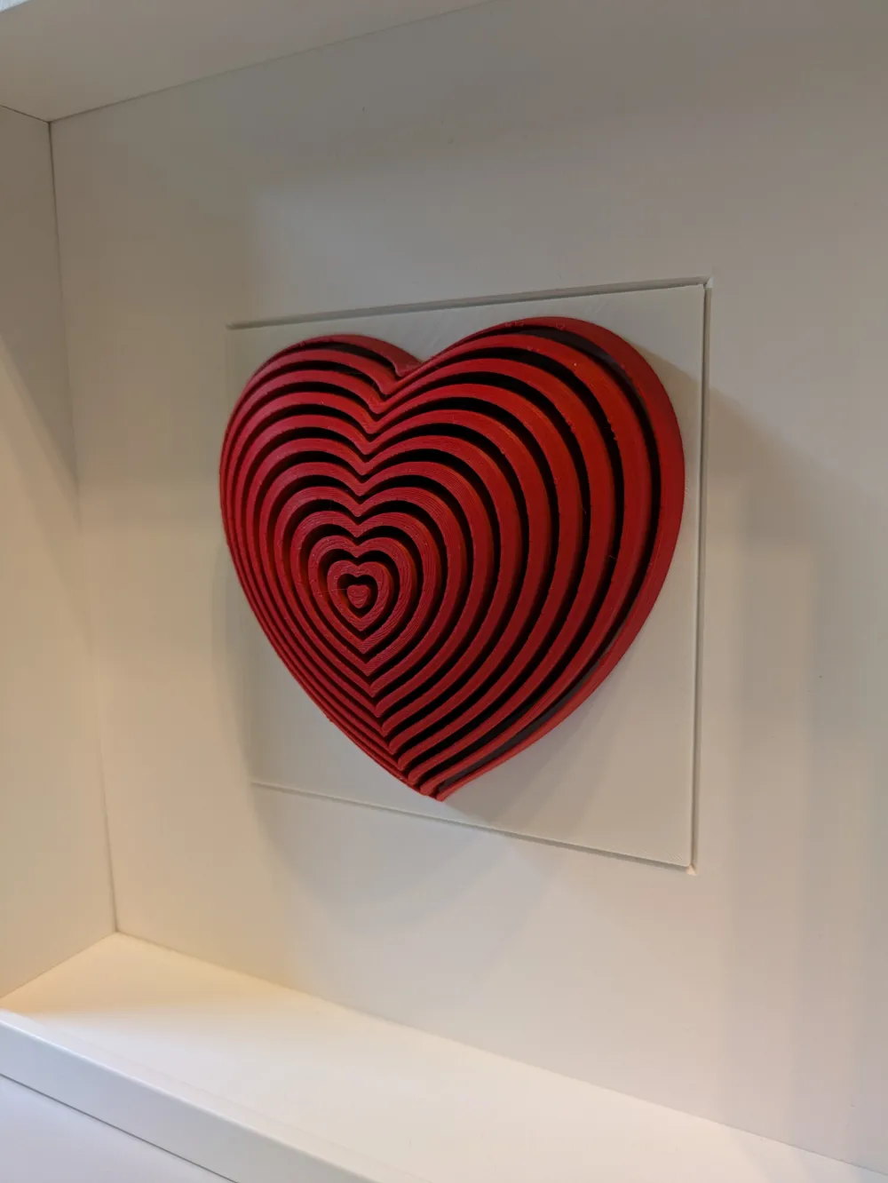 "El Corazón Interior" - Arte Mural por 3dprintedartuk - MakerWorld