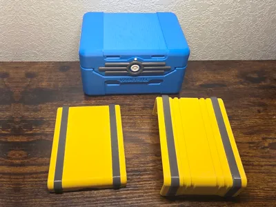 Vault-Tec Supply Crate Jewelry Box - Free 3D Print Model - MakerWorld