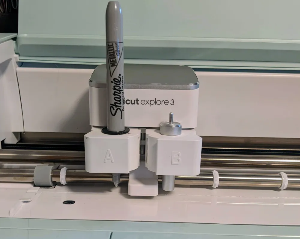 Fine Point Sharpie Adapter for Cricut Explore 3 - Free 3D Print Model ...