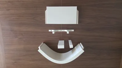 Floating Modern Modular Shelves - Free 3D Print Model - MakerWorld