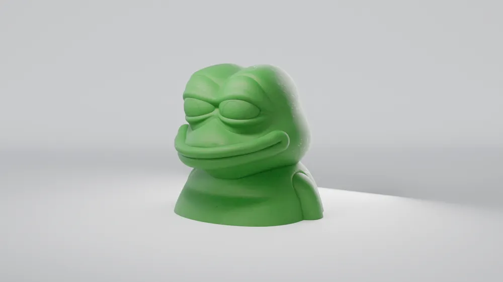 Simple frog Peepo - twitch emote by MV design - MakerWorld