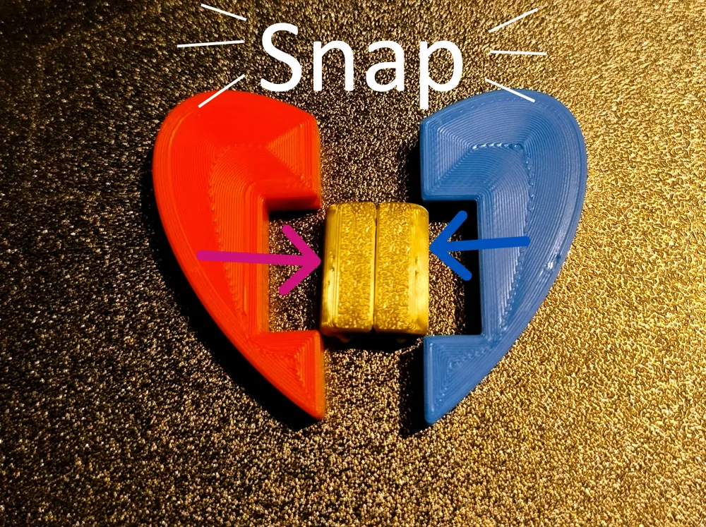 Oval / Heart Fidget by Alwyn - MakerWorld