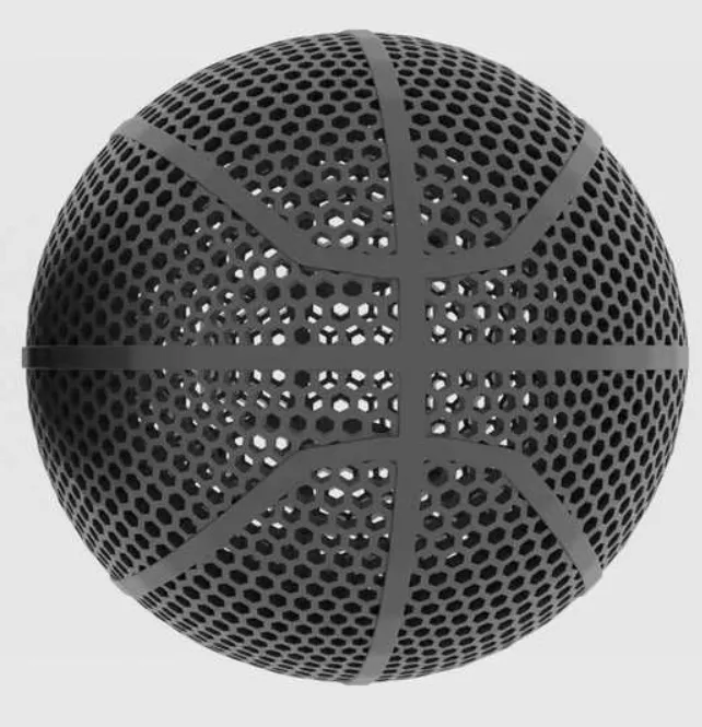 NBA airless basketball by EmaKralova - MakerWorld