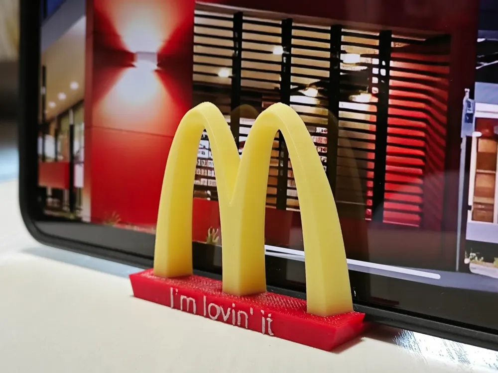 McDonald's tablet and iPad compatible stand, landscape and portrait ...