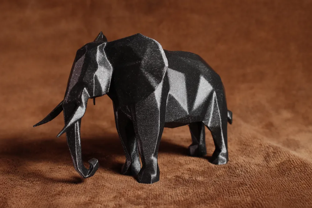 Low Poly Elephant Modern Decor by 3DinPlastic MakerWorld: Download Free ...