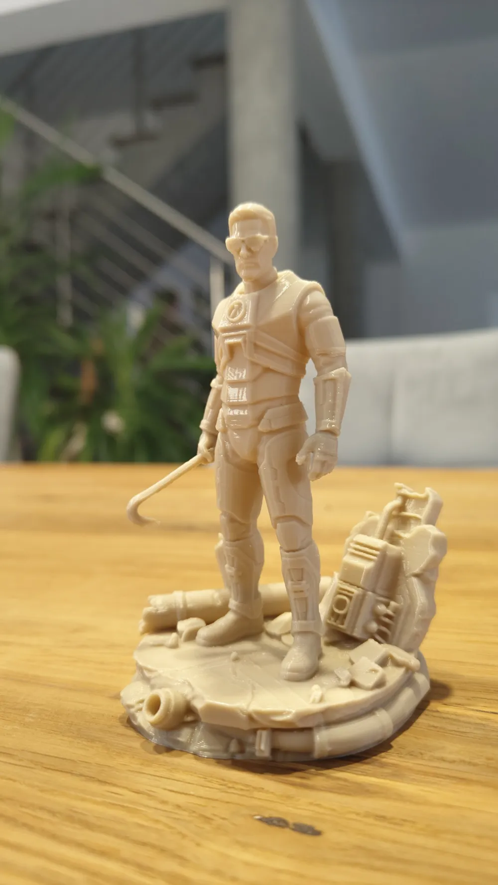 Gordon Freeman – Resistance Icon in Ruins - Free 3D Print Model ...