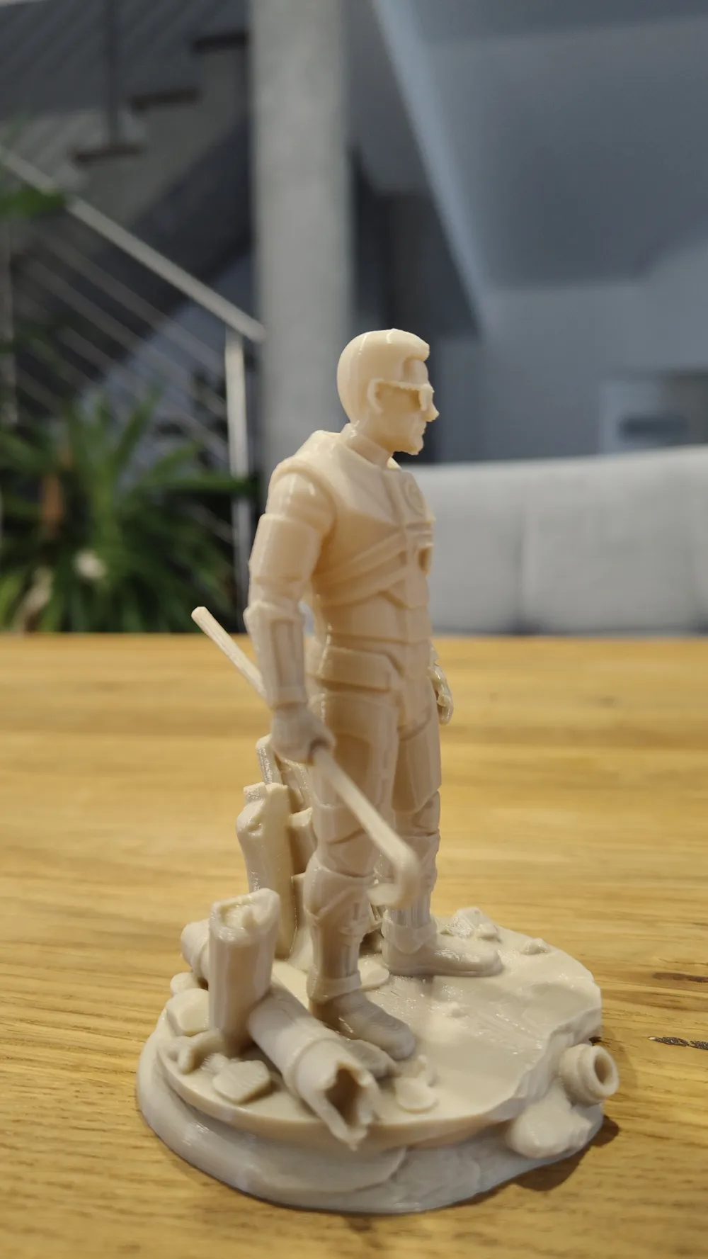Gordon Freeman – Resistance Icon in Ruins - Free 3D Print Model ...