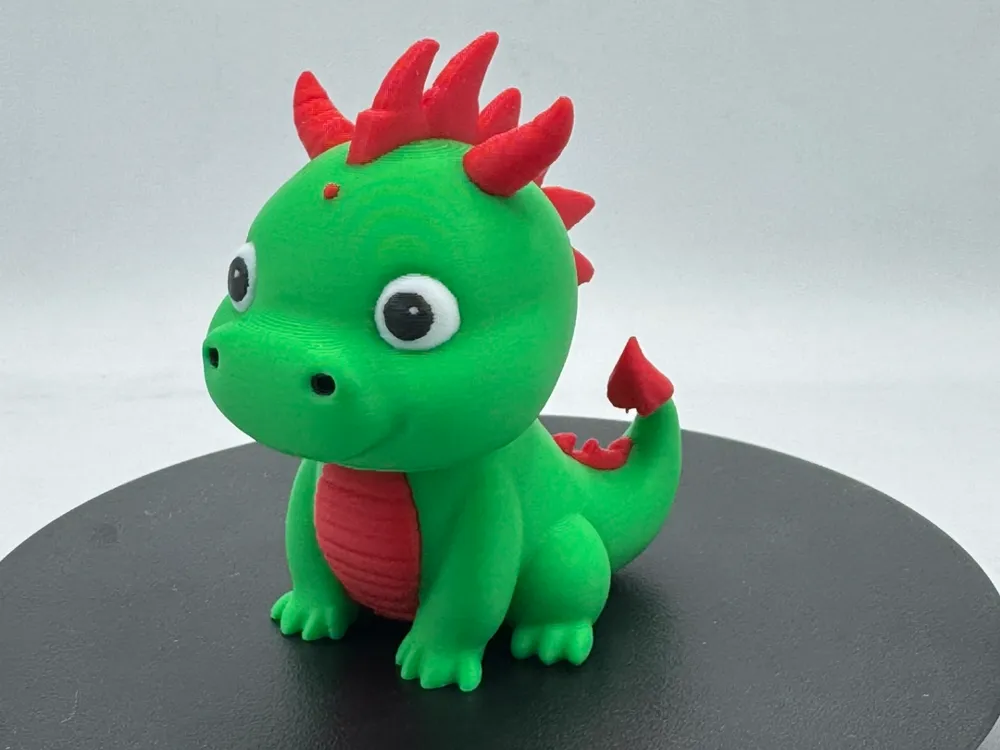 Cute Baby Dragon - Free 3D Print Model - MakerWorld