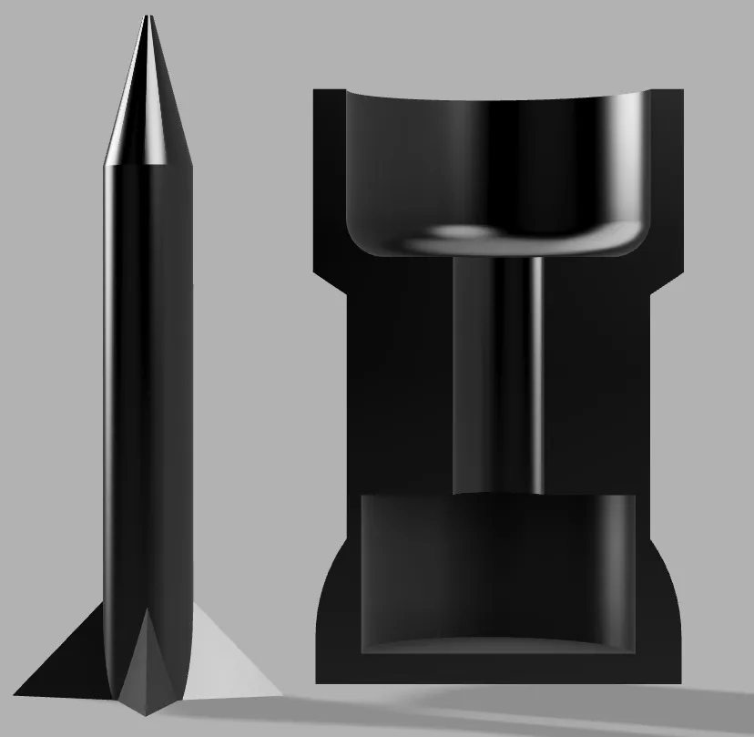 APFSDS NERF Dart mk1 by SR_DESIGN MakerWorld: Download Free 3D Models