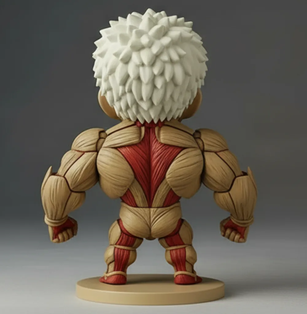 Muscle Titan Armored Titan Reiner by 地狱老爹 MakerWorld: Download Free 3D ...