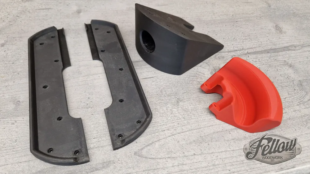 Parallel guide for 30° chamfer for Makita router by FellowWoodwork ...