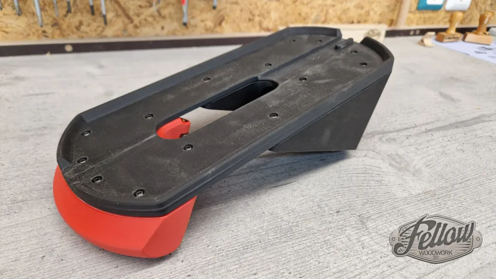 Parallel guide for 30° chamfer for Makita router by FellowWoodwork ...