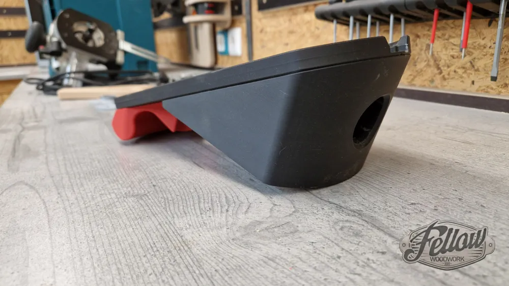 Parallel guide for 30° chamfer for Makita router by FellowWoodwork ...