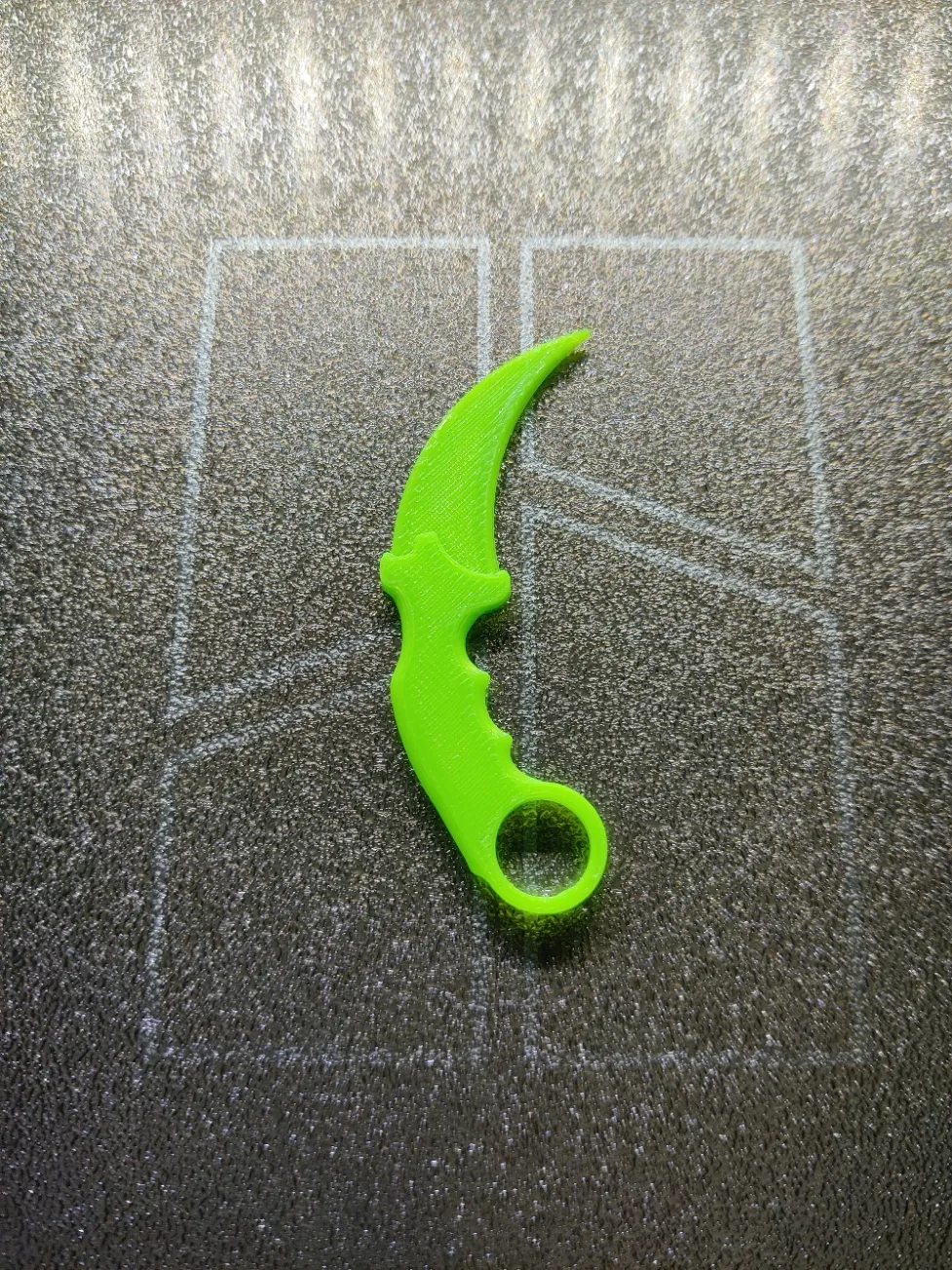 Karambit keychain - Free 3D Print Model - MakerWorld