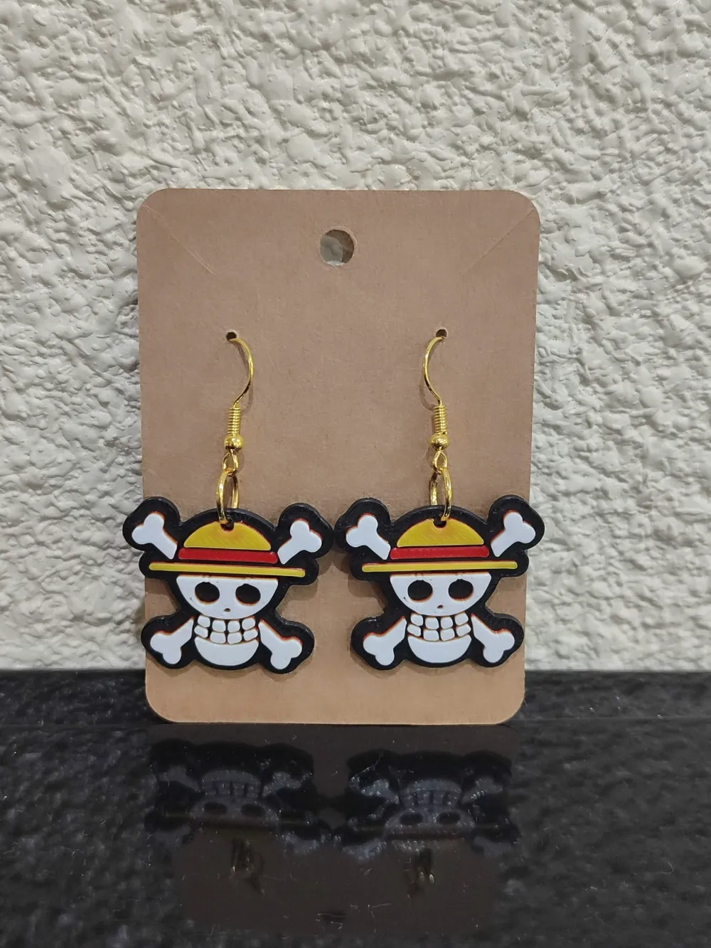 Luffy Skull Earrings by Fcogutierrez MakerWorld: Download Free 3D Models