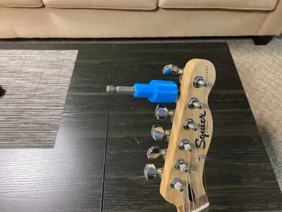 Squier Guitar String Winder Drill Attachment by M-Fabs - MakerWorld