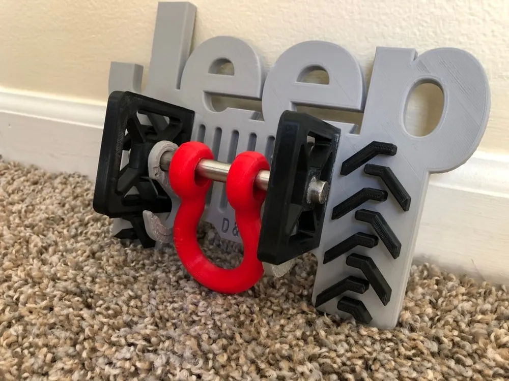 Jeep Key Holder by Future_engineer - MakerWorld
