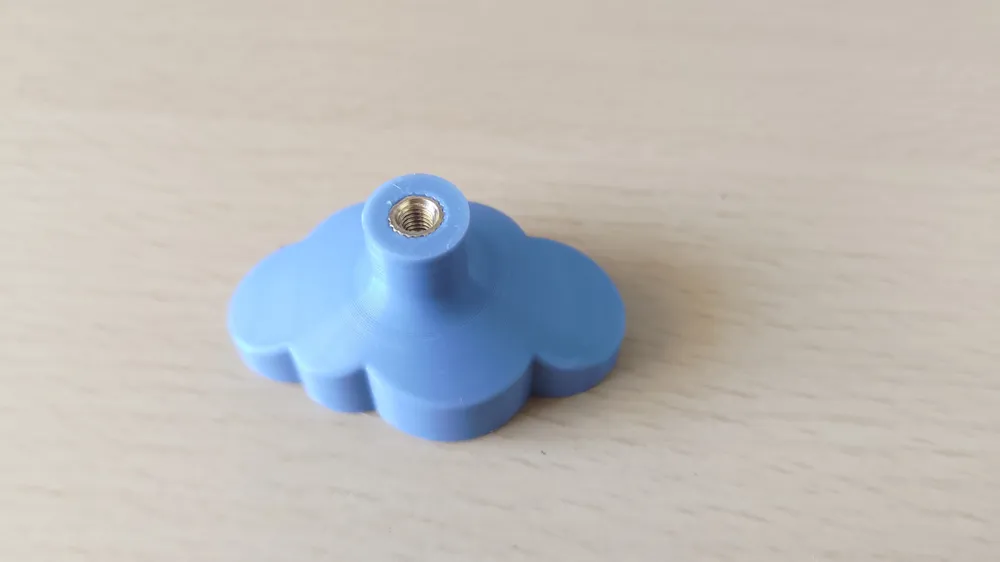Cloud Drawer Knob Remixed by kisscoool18 - MakerWorld