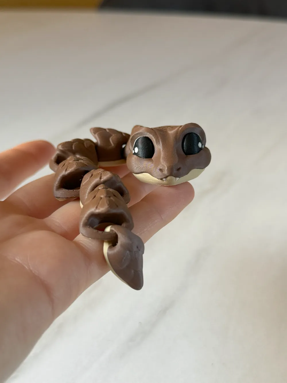Cute Flexi Articulated Snake by Nienie3D MakerWorld: Download Free 3D ...