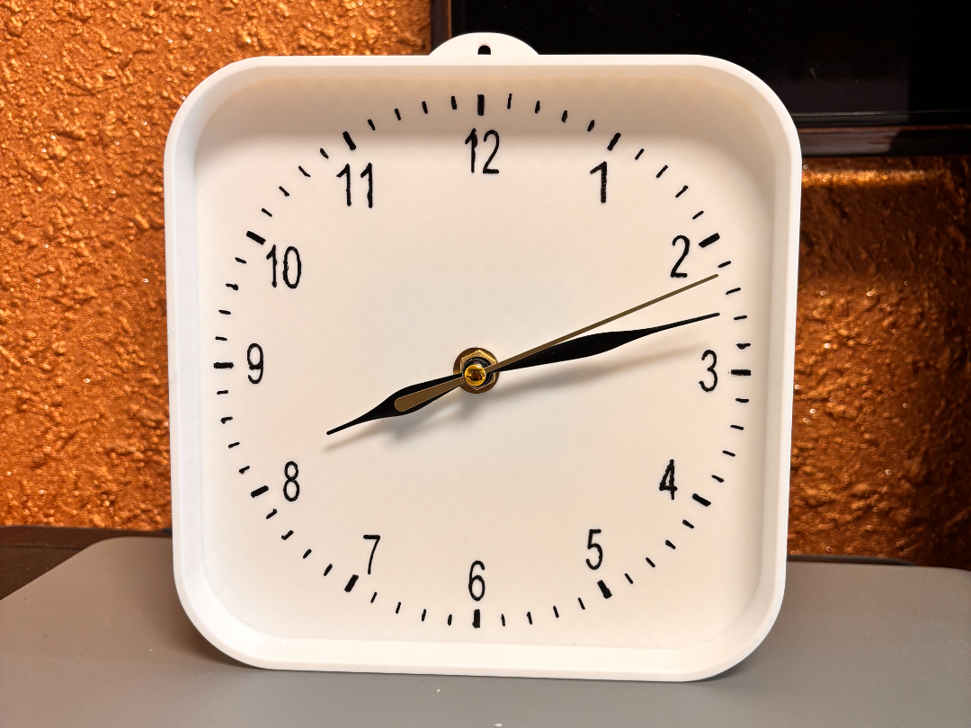 12-inch clock, wall-mountable or tabletop by user_1135695276 MakerWorld ...