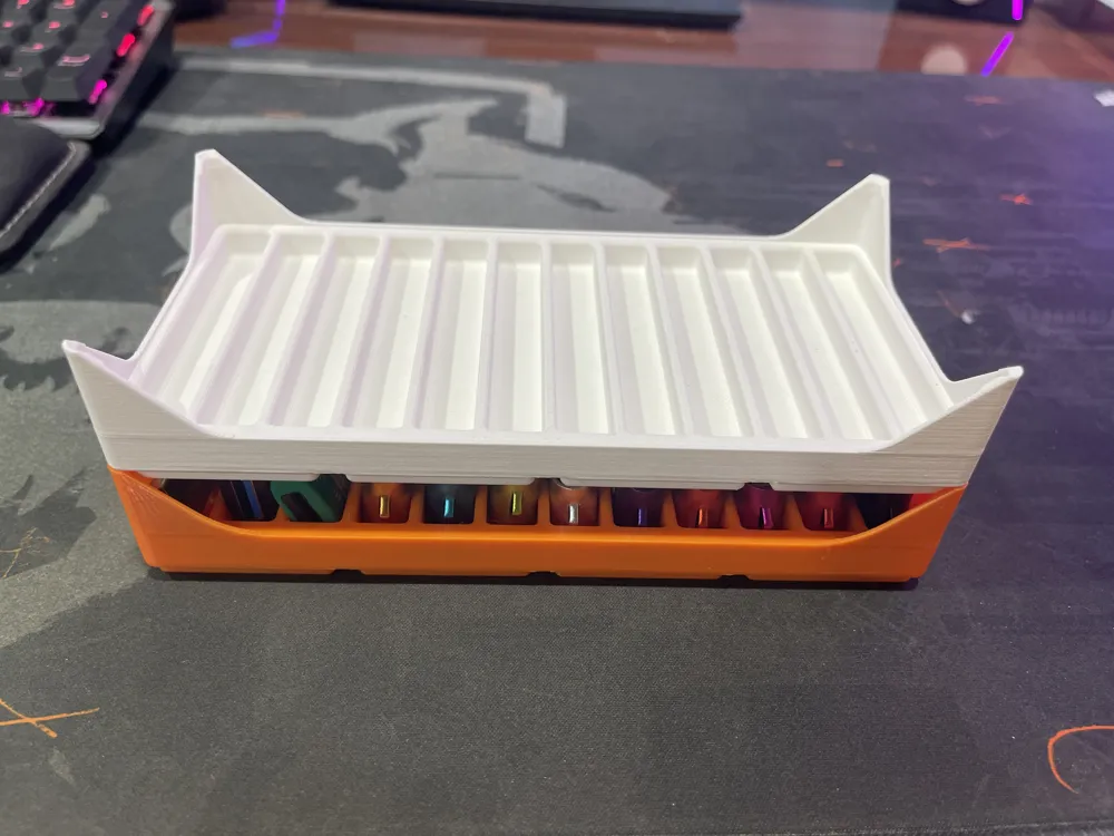 Stackable gridfinity USB holder by sam MakerWorld: Download Free 3D Models