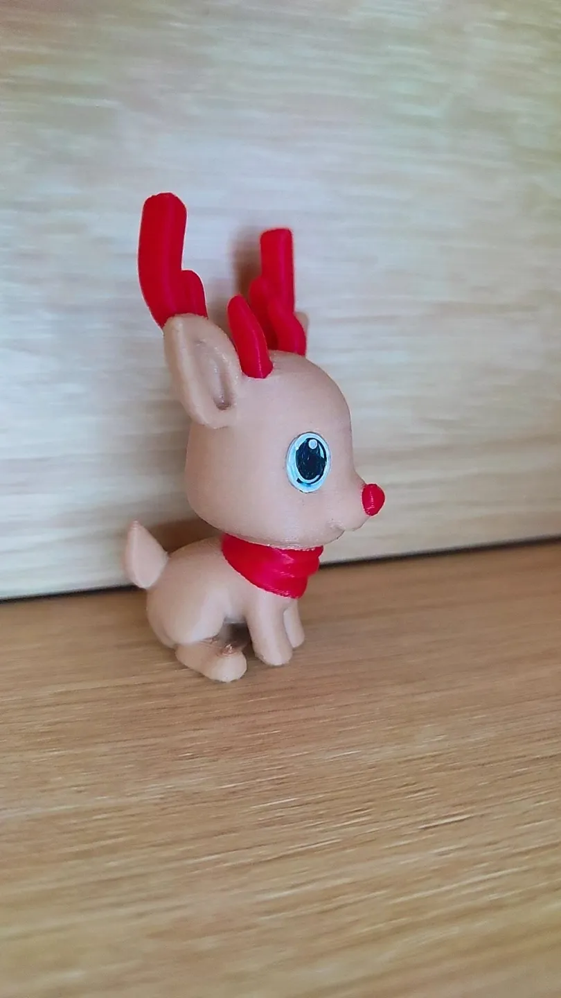 Rudolf reindeer by gionelli0201 - MakerWorld