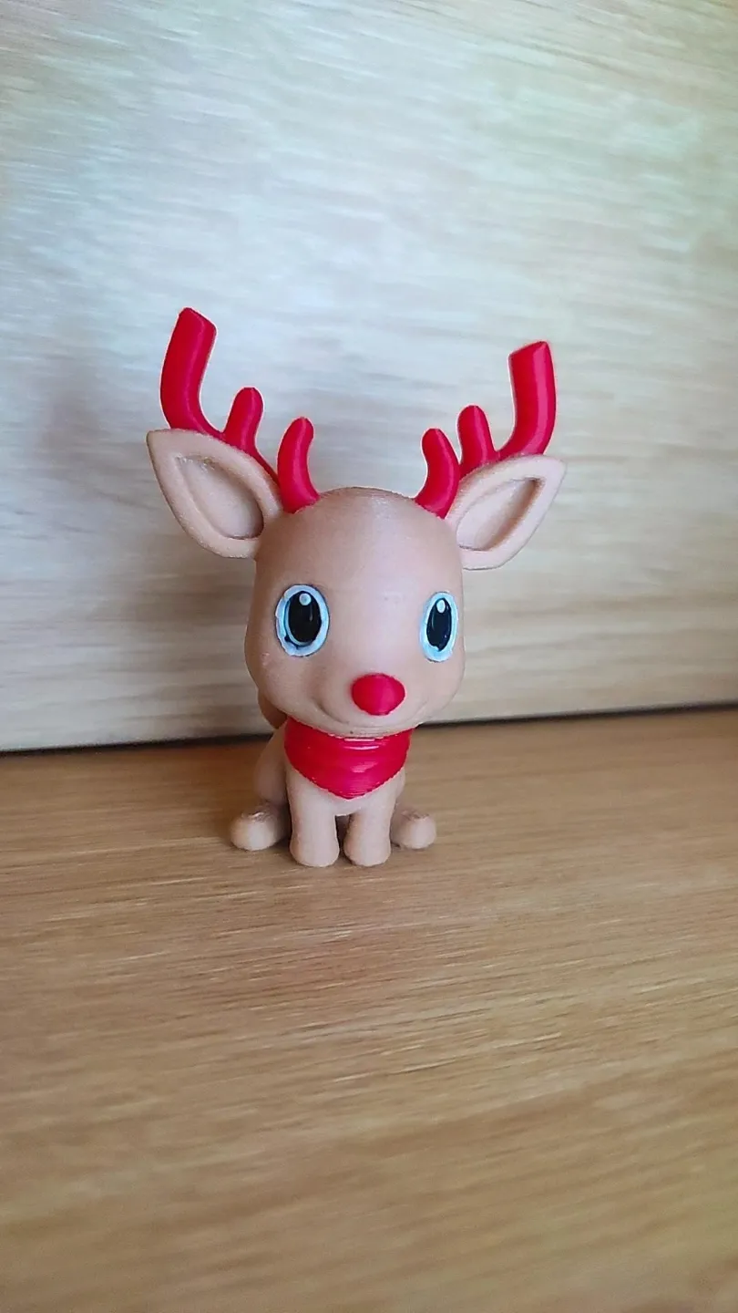 Rudolf reindeer by gionelli0201 - MakerWorld